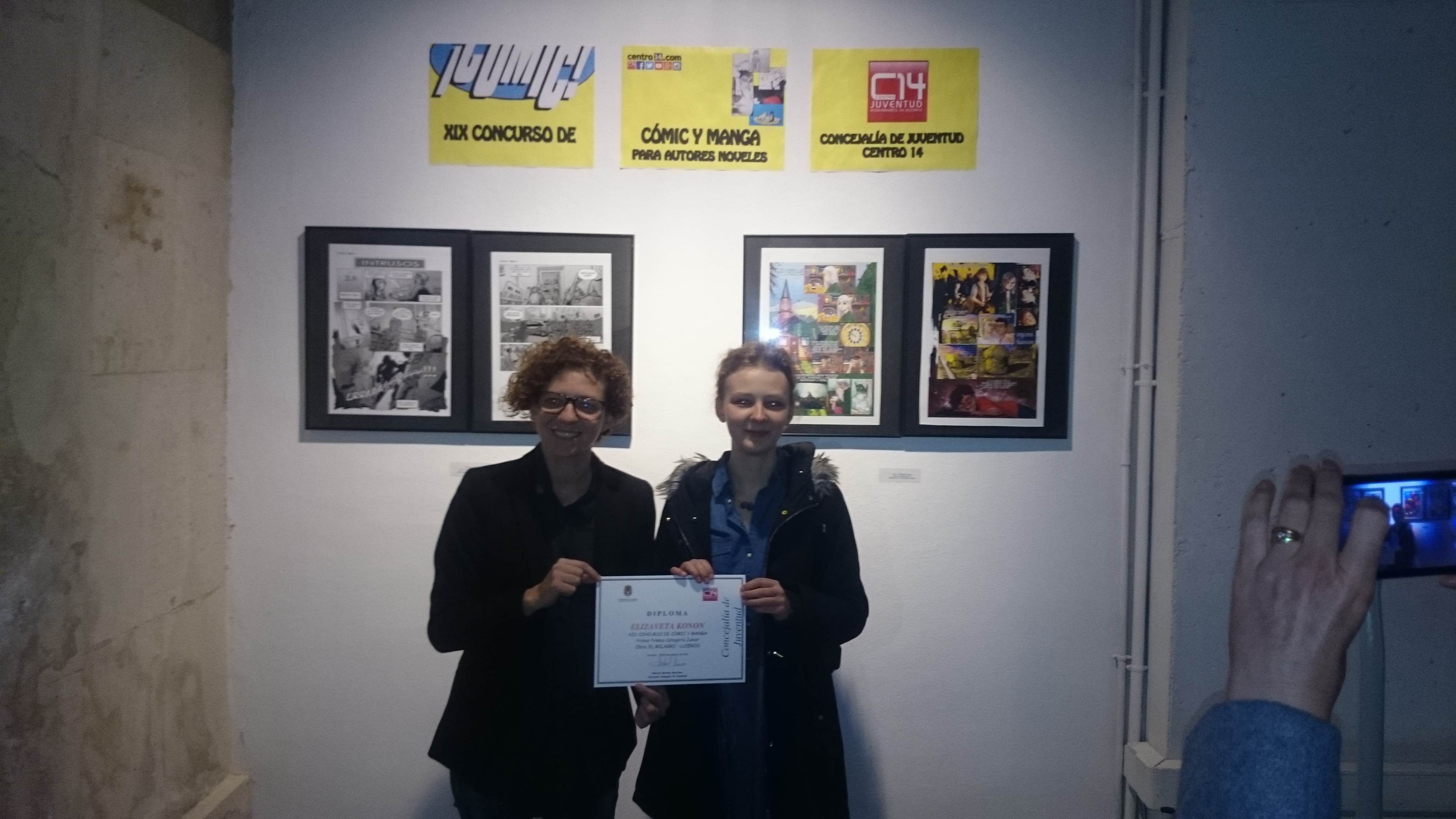 Marisol Moreno inaugura la Exposición del XIX Concurso de Cómic y Manga ...